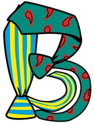 Escuela infantil castillo de Blanca: ALFABETO CON CORBATAS