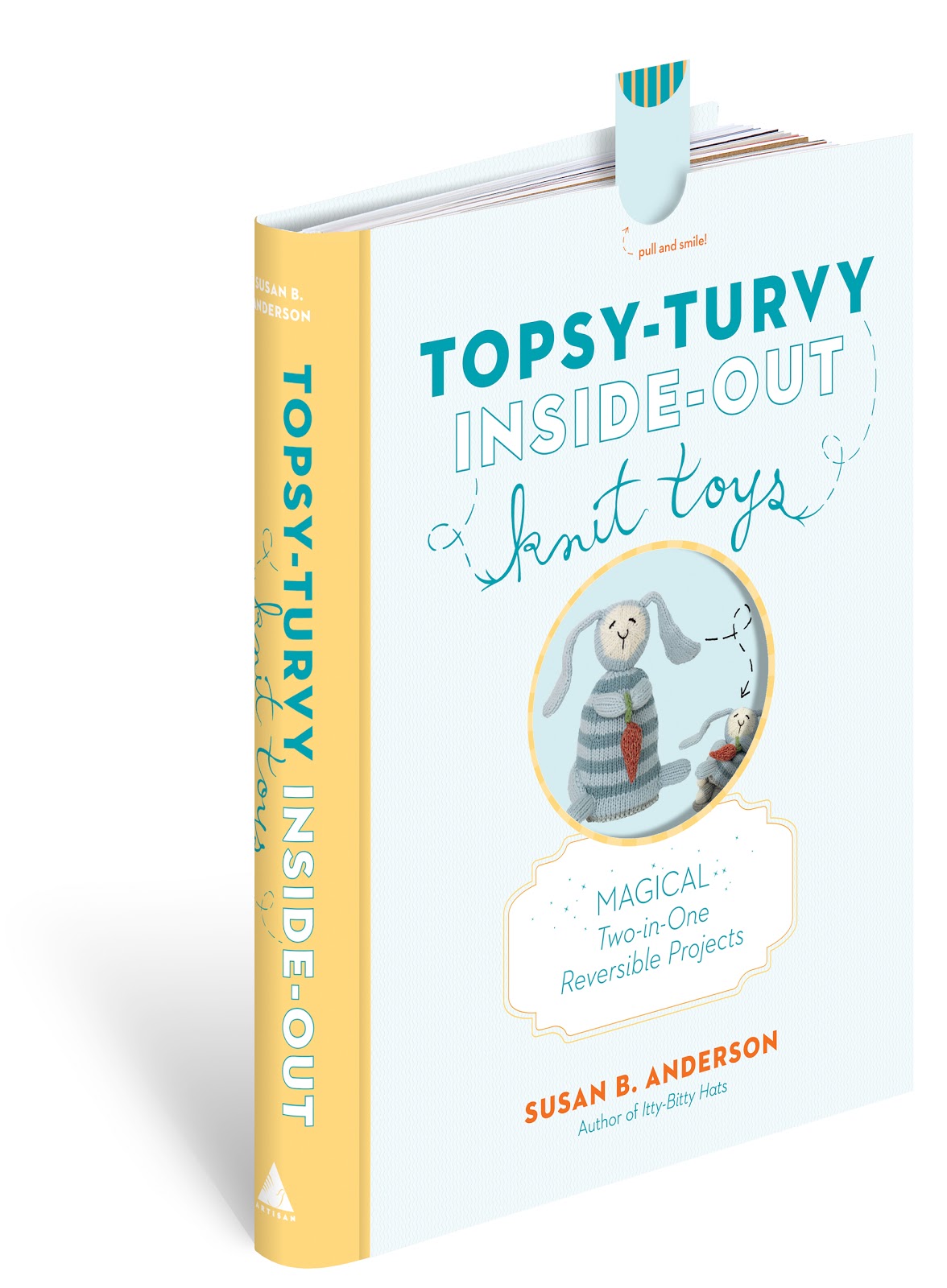 Susan B. Anderson: Topsy-Turvy Inside-Out Knit Toys!