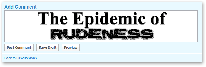 Southern Mormon Mommy: The Epidemic of Rudeness