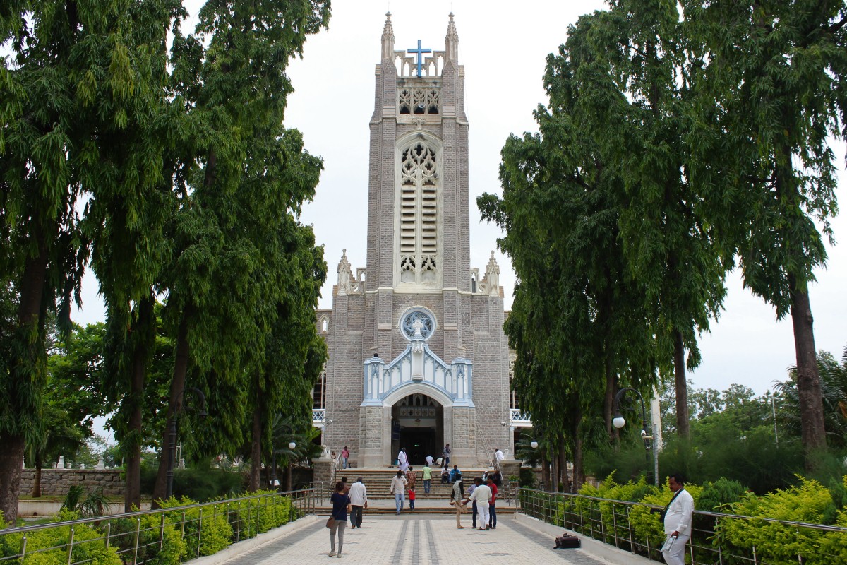MEDAK CATHEDRAL CHURCH, MEDAK, TELANGANA, INDIA
