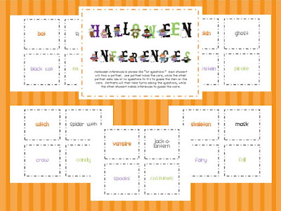 Halloween Inferences: Freebie | The Lemonade Stand
