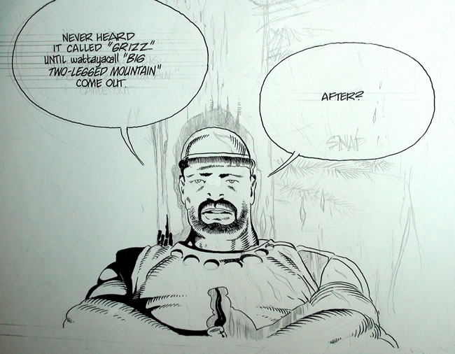 A MOMENT OF CEREBUS: Cerebus False Starts: Bear