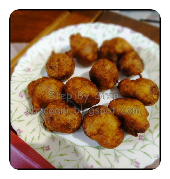 .. Mak Lang Ani ..: Cekodok Pisang Cik Mat Gebu yang Gebuuuu