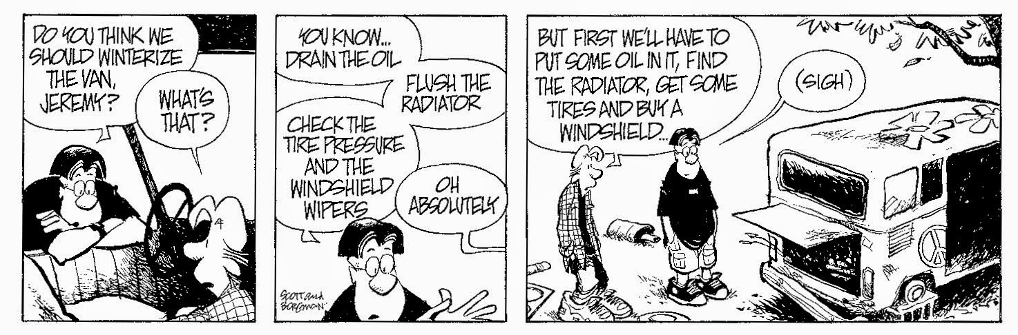 My VW Bus: Futurama and Zits VW crossover.