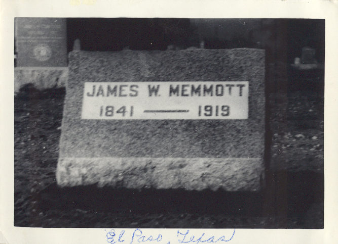 Memmott Family Association: History's James Wilson Memmott