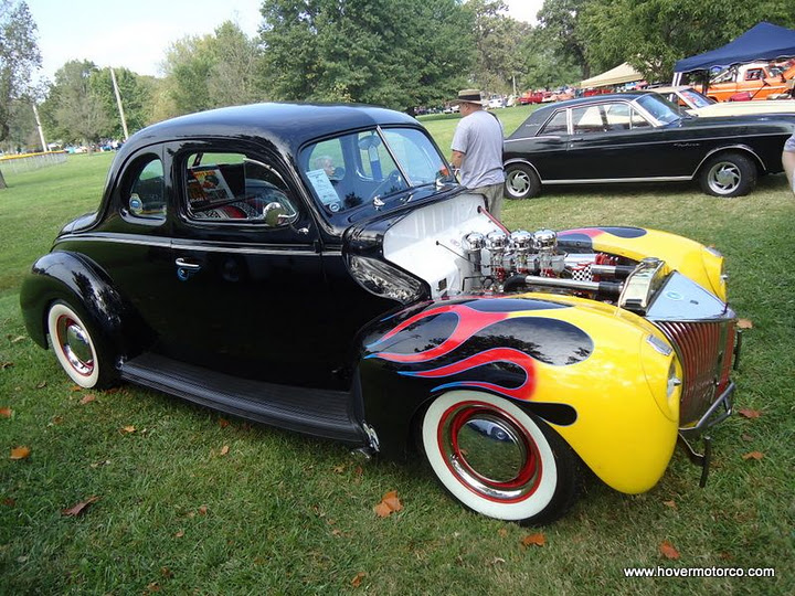 HOVER MOTOR COMPANY: Fancy flames - putting the "hot" in hot rodding