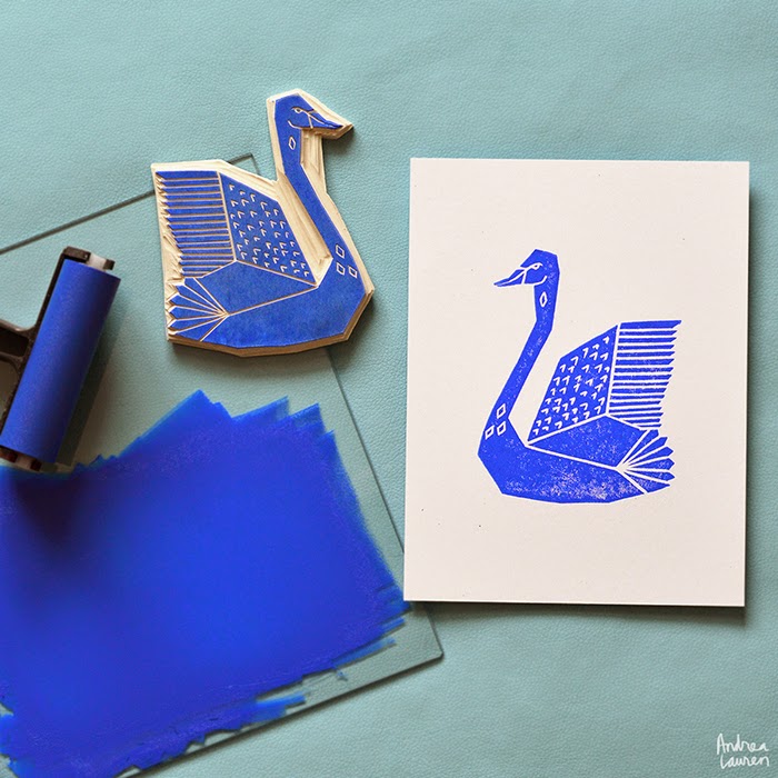 Ink Print Repeat by Andrea Lauren: July 2014