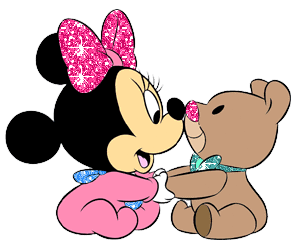 AKI GIFS: Gifs animados Minnie Mouse