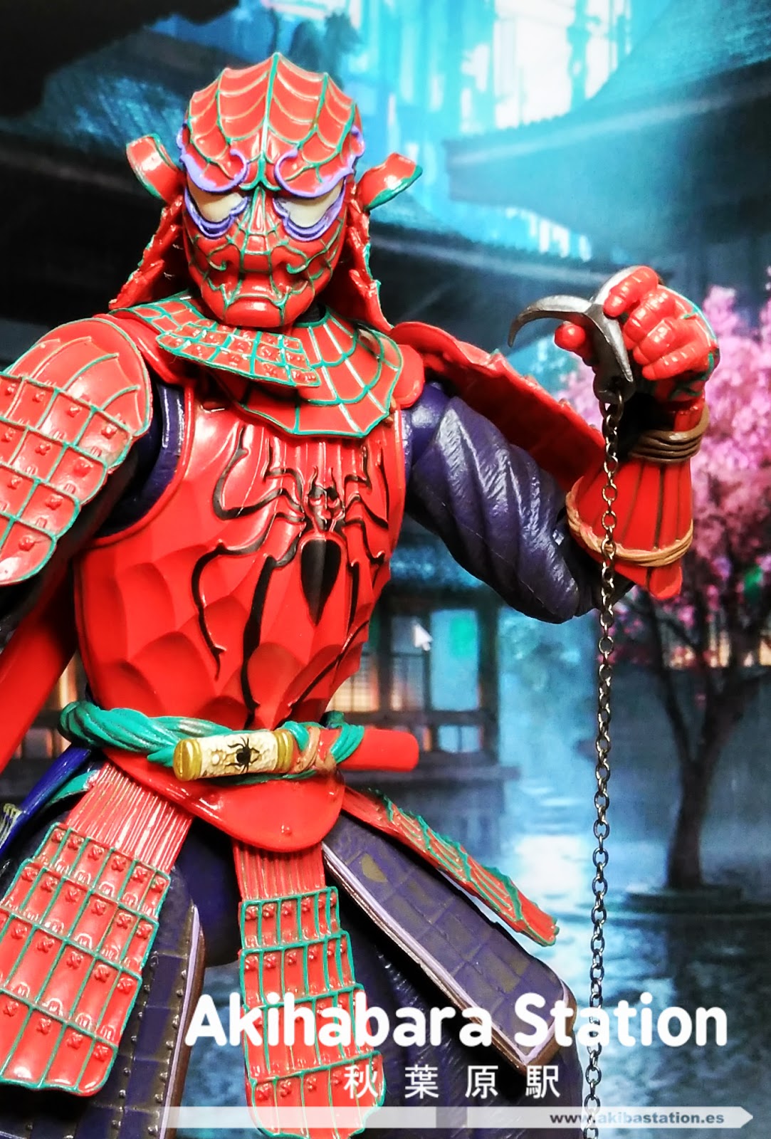 Figuras: Review del "Manga Realization Samurái Spider-Man" de "Tamashii ...