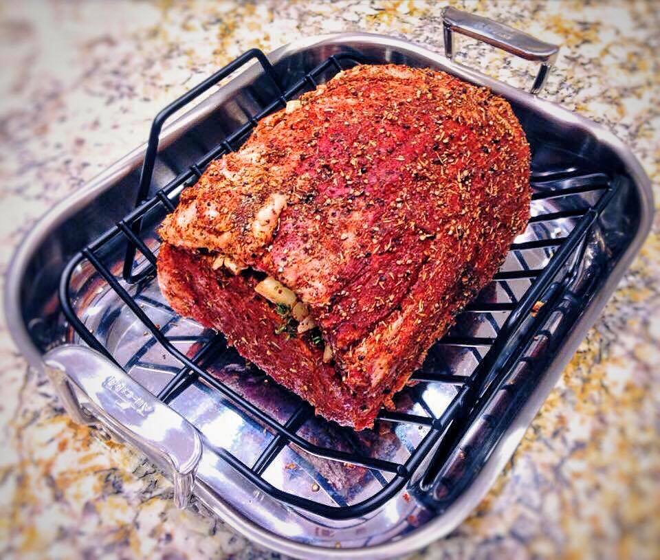 The Spices Of Life . . .: Bò Thăn Vai Quay (Prime Rib Eye Roast)