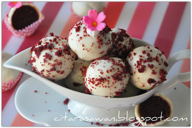 Red Velvet Truffles ~ Resepi Terbaik