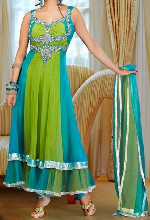 Here Are Daily Updates Women And Girls Fashion: Beautiful Long Farak ...