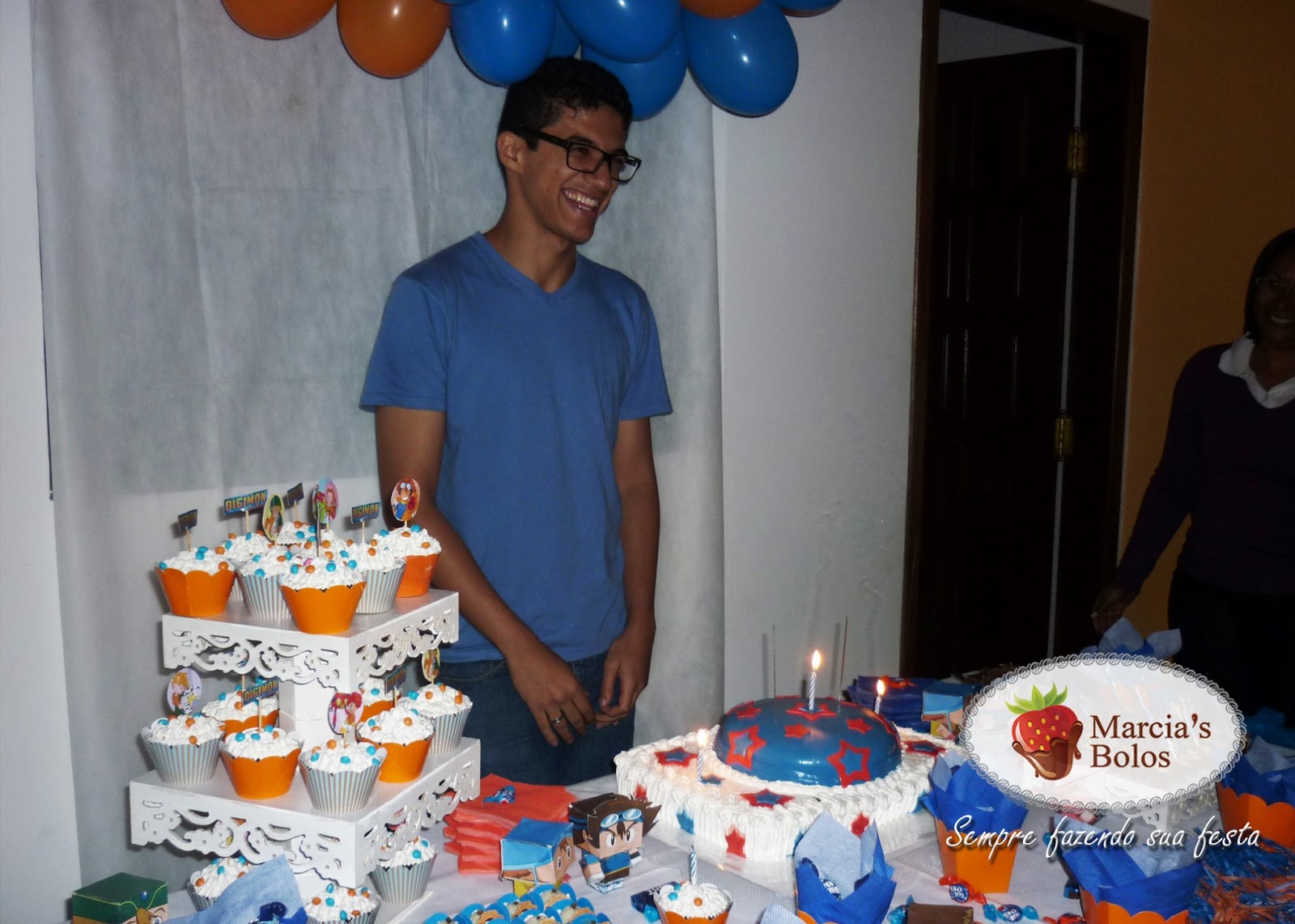 Marcia's Bolos: Festinha Digimon