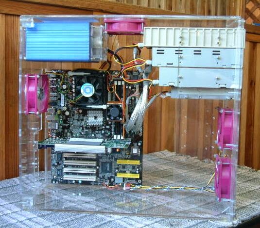 CASING CPU ACRYLIC ADITYA PRODUCTION