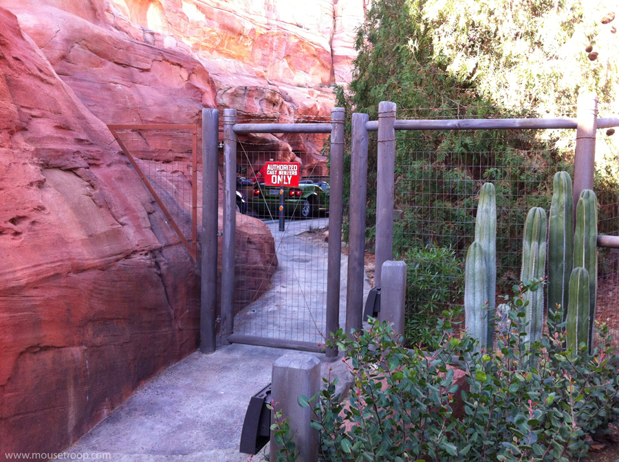 Mouse Troop: A Trip Through the Radiator Springs Racers Queue