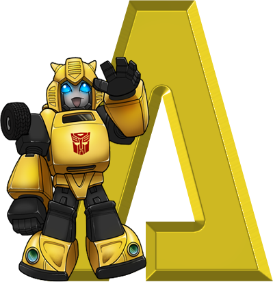 Alfabeto Decorativo: Alfabeto - Transformers 3 - PNG - Letras ...