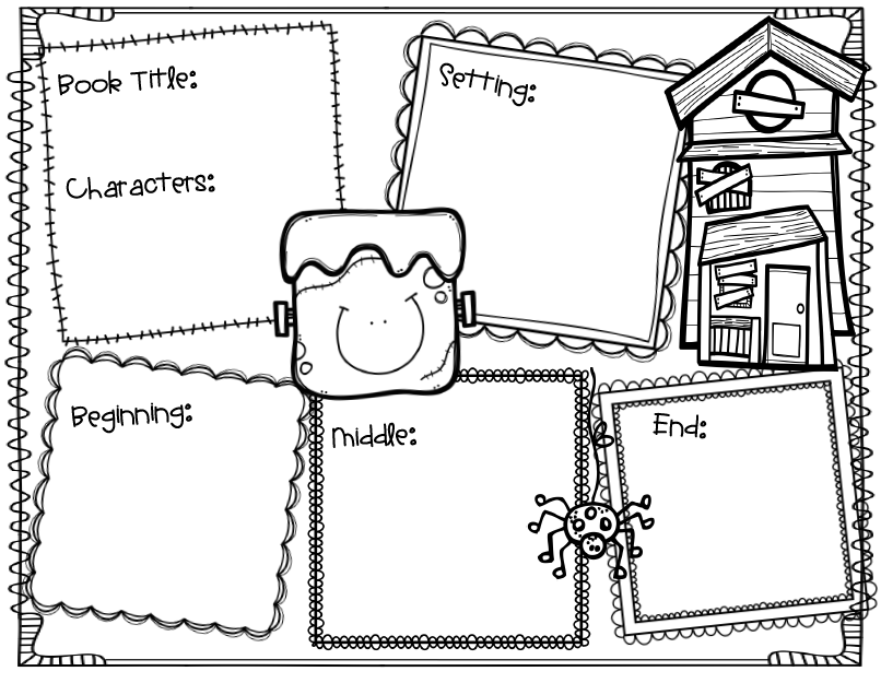The 2 Teaching Divas: Halloween Story Maps