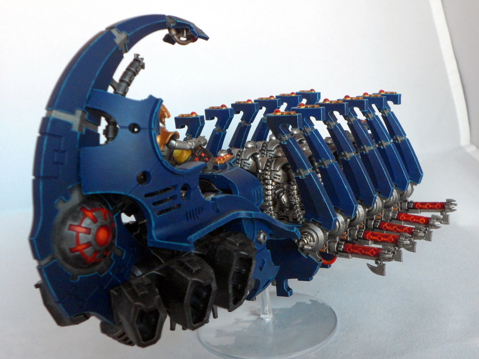 WeeMen: Necron Ghost Ark - or "How I learned to hate line highlighting..."