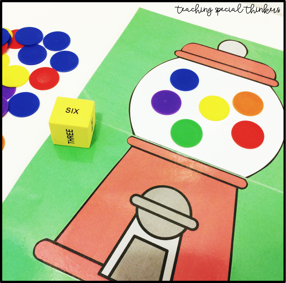 HANDS-ON COUNTING WITH MATH MATS - Teaching Special Thinkers