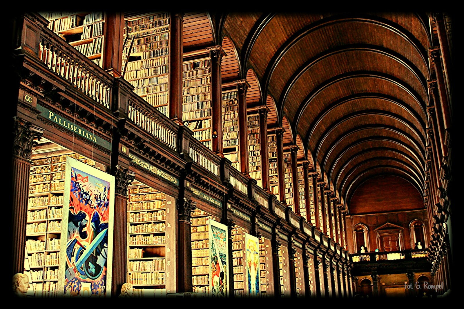 Fotoodyseja: Trinity College Library, Dublin