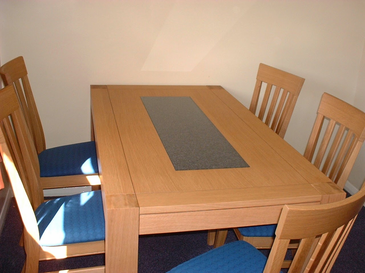 The original recycled kitchen: The ultimate dining table and a balaclava