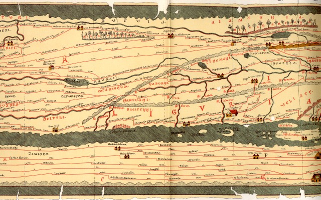 Archaeologik: Tabula Peutingeriana digital