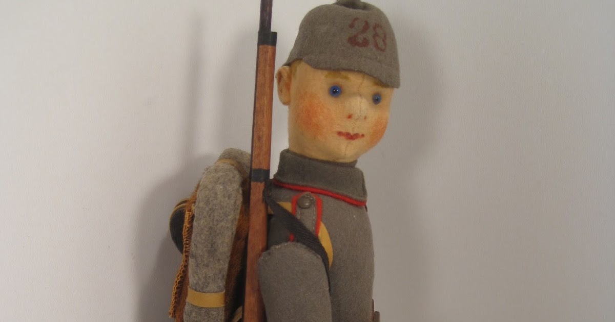 MY STEIFF LIFE: This Well Accessorized Steiff Infantryman Has Uniform ...