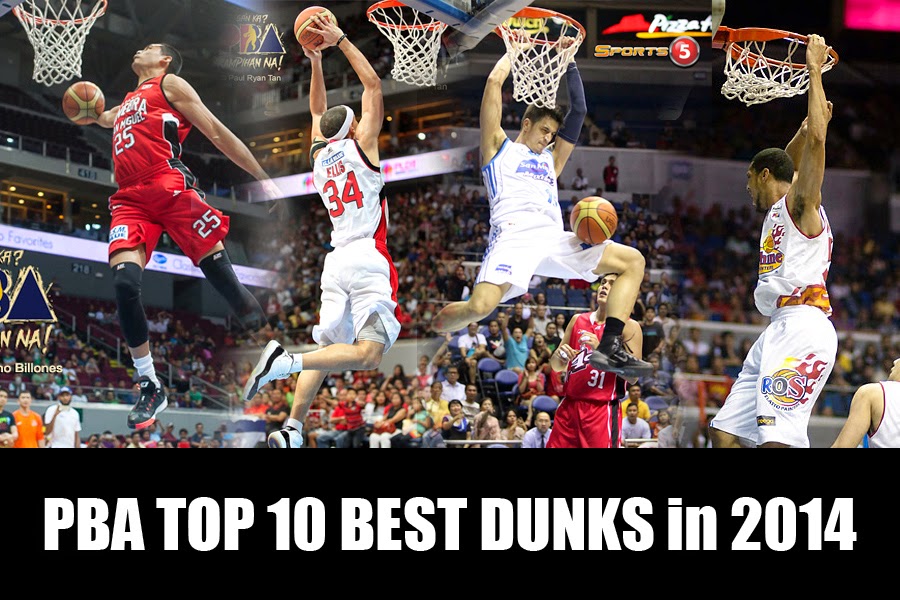 TOP 10 BEST DUNKS of 2014 in PBA | Pinoy BasketBalista
