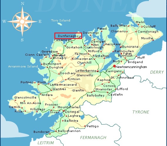 On the Irish road...