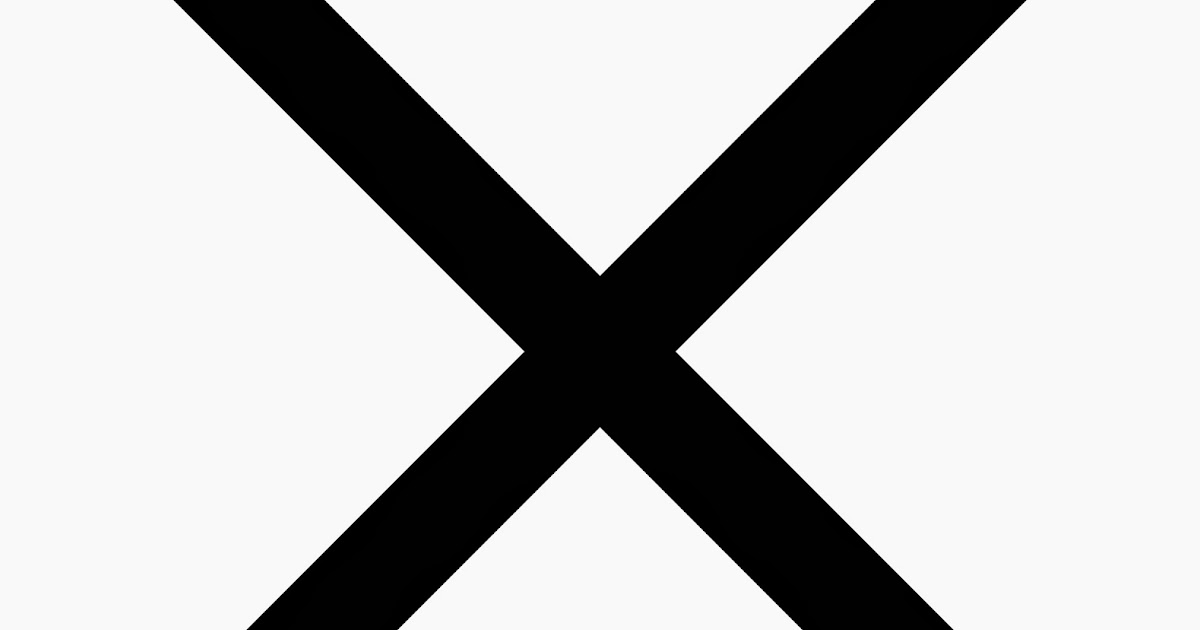 Free vectors: Cross sign