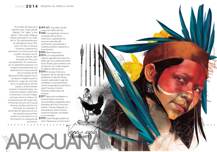 MARIA LIONZA: Cacica Apacuana, heroína de los Valles del Tuy