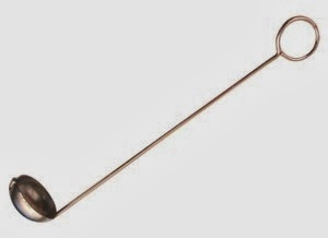 Materiales de laboratorio clínico.: Cucharilla de combustión.