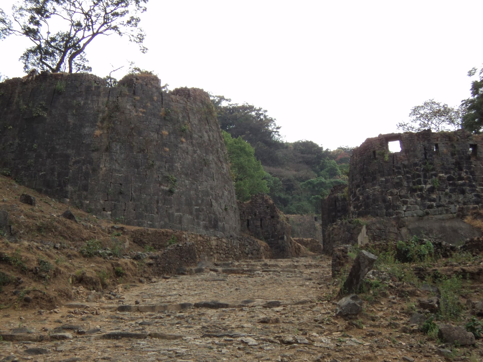 My Trips are My Dreams: Kavale Durga Fort, a fort which tells the story ...