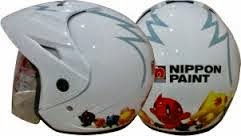 Custom Helm Iklan atau Helm Promosi - Barometer Sticker Digital ...