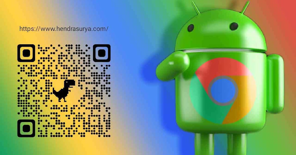 Cara Menampilkan Share QR Code URL di Google Chrome Android