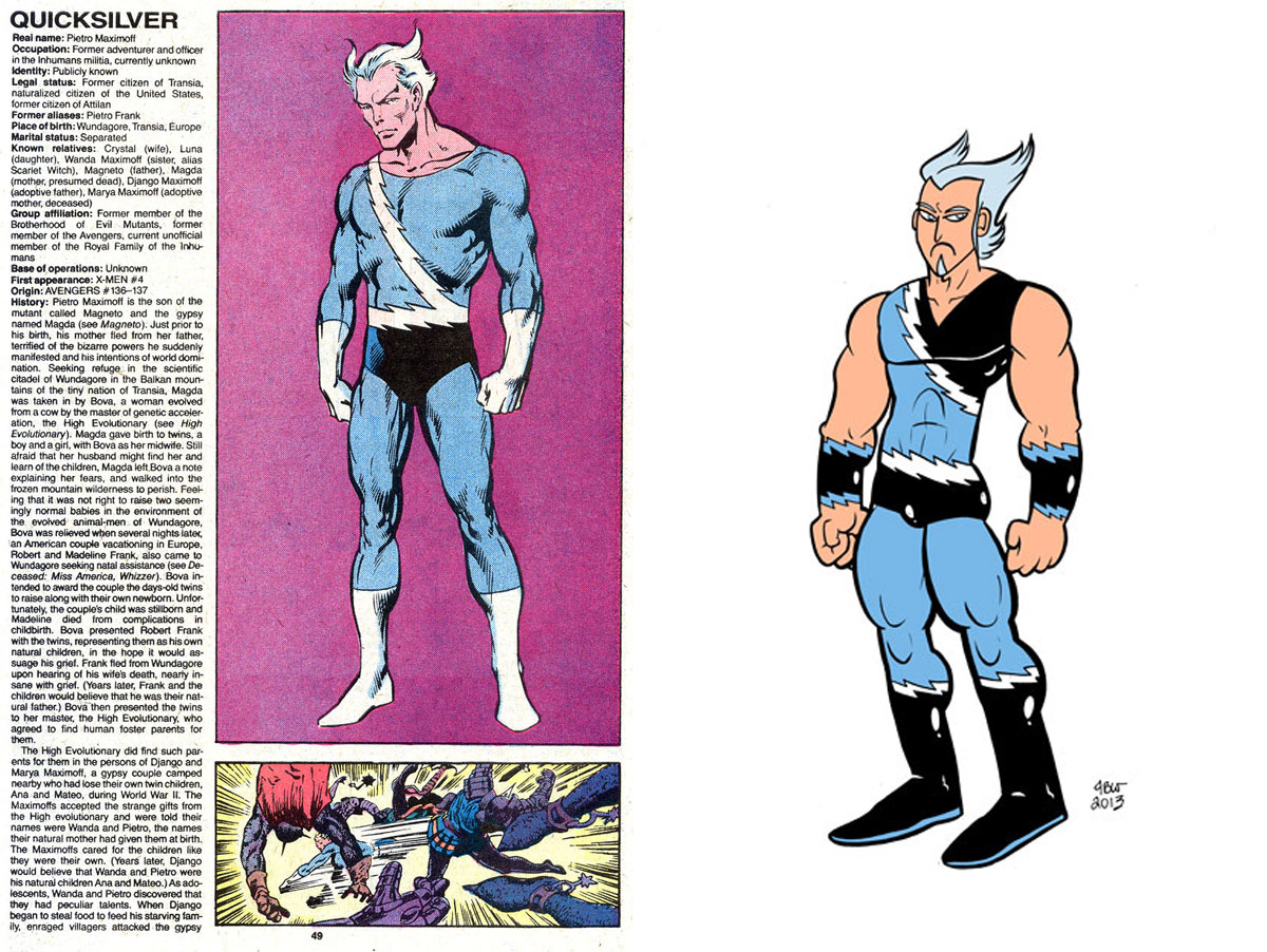 The Official Handbook to the Marvel Universe - REDUX Edition: February 2013