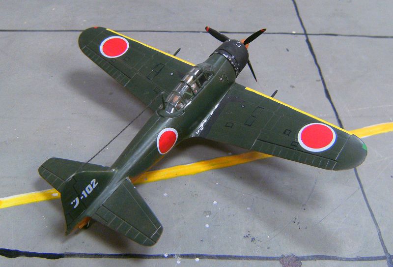 Happyscale-Modellbau: Mitsubishi A6M5-K Zero - Matchbox scratch ...