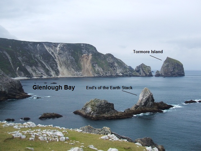 Donegal Rock Climbing. Unique Ascent: Tormore Island, Ireland's highest ...