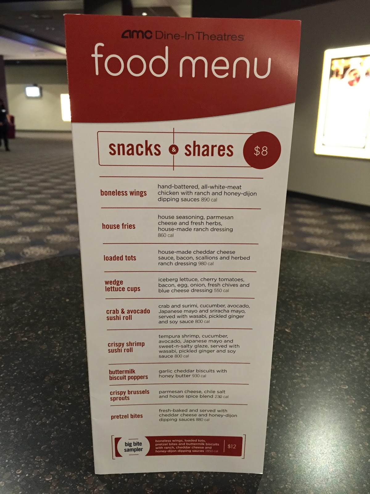 Chicago Foodie Sisters and the AMC Dine in Theatre Chicago