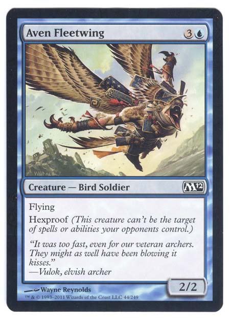 Magic the Gathering Adventures: M12 Blue Creatures 1 of 2