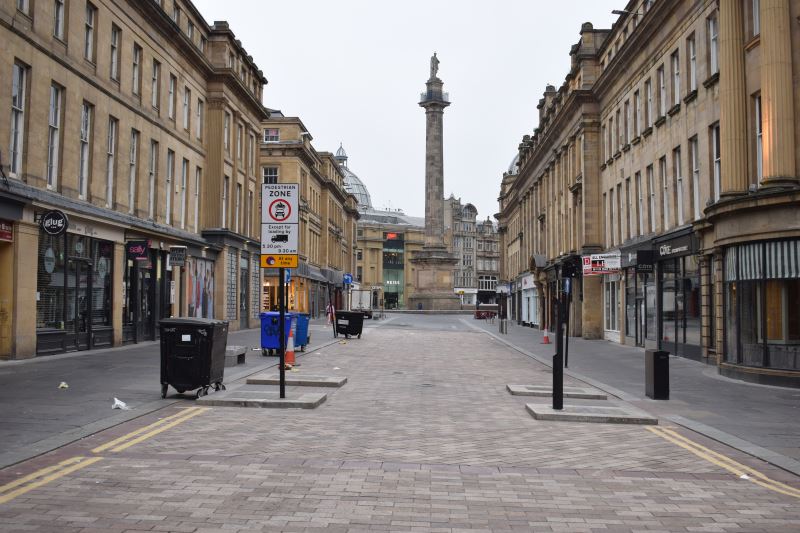 Photographs Of Newcastle: Grainger Street