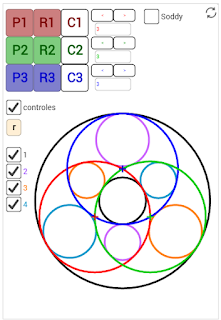 El problema de Apolonio. Tangencias. Apollonius problem.