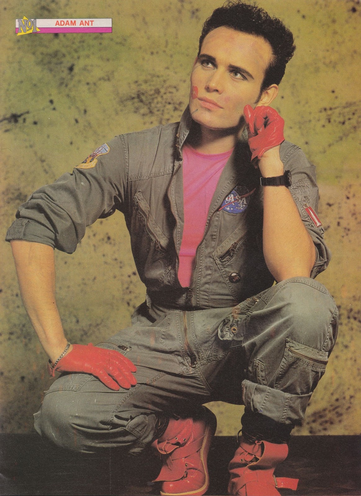 Top Of The Pop Culture 80s: Adam Ant Number One Magazine 1984