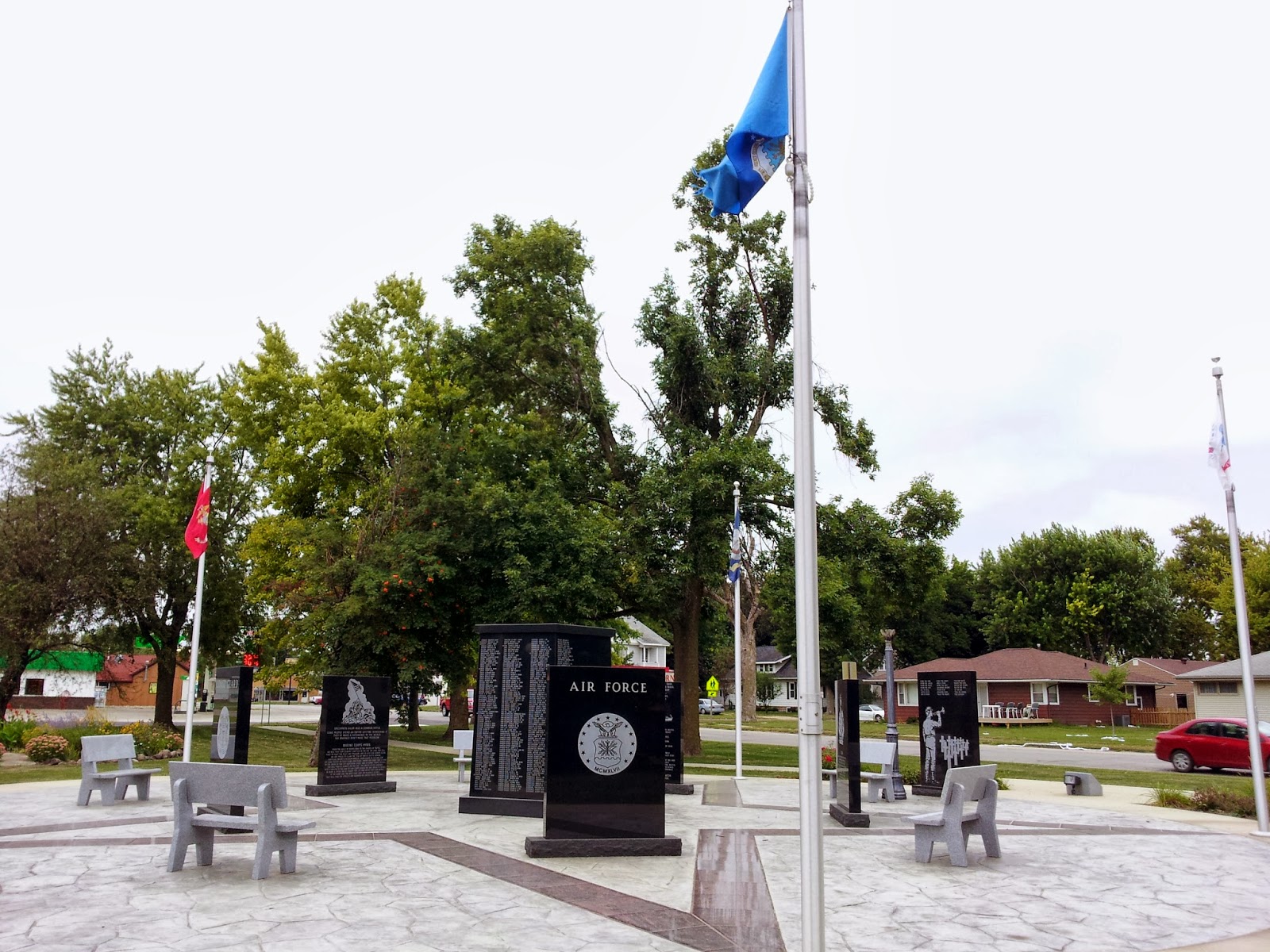 History and Culture by Bicycle: Sanborn, Iowa Veterans Memorial