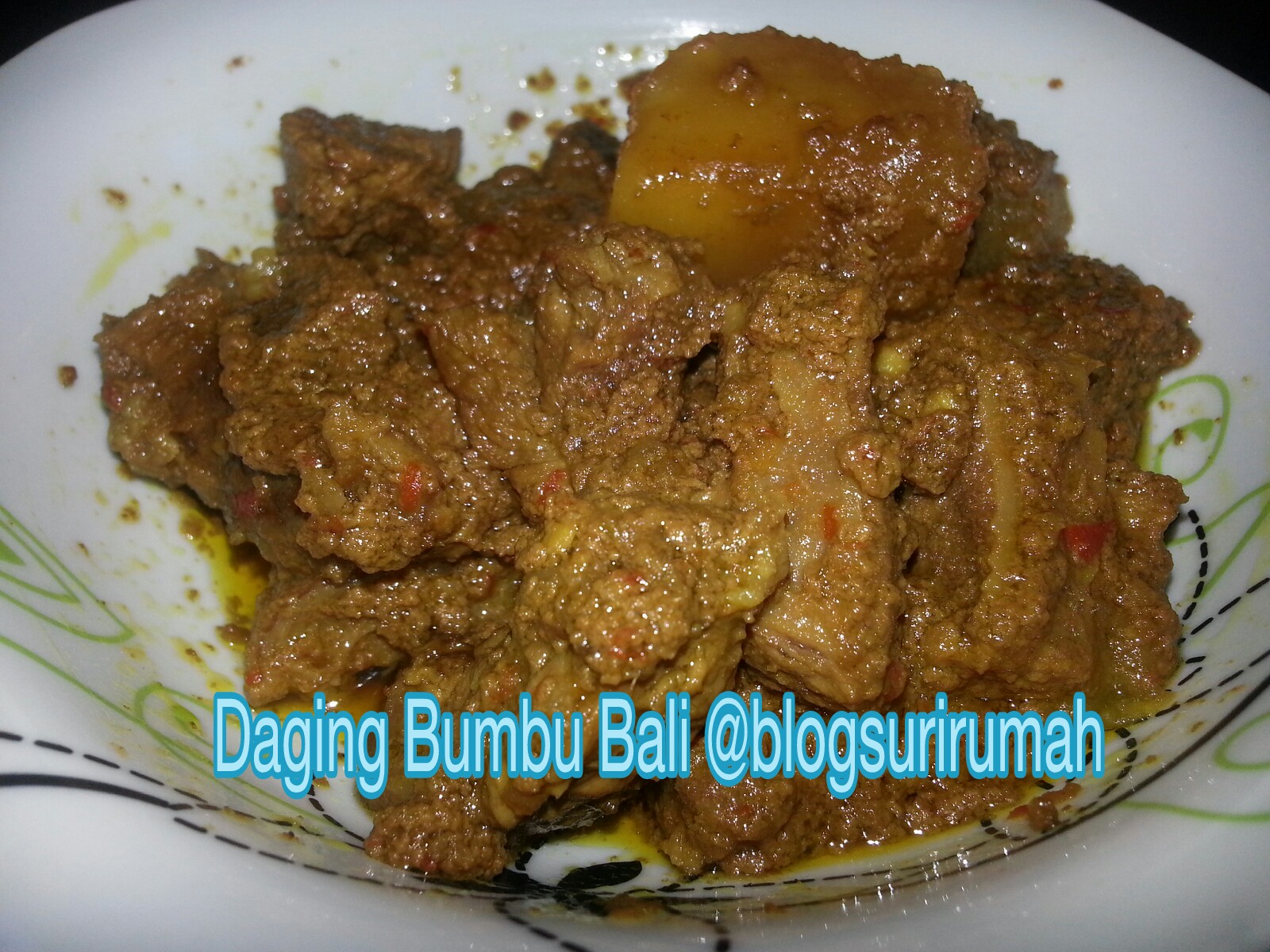 BloG SuriRuMaH: Daging Bumbu Bali