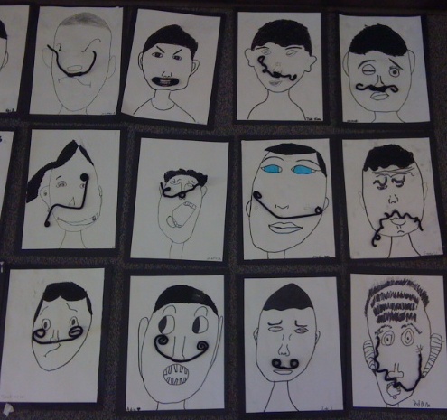 SandburgArtEnrichment: Salvador Dali Mustaches