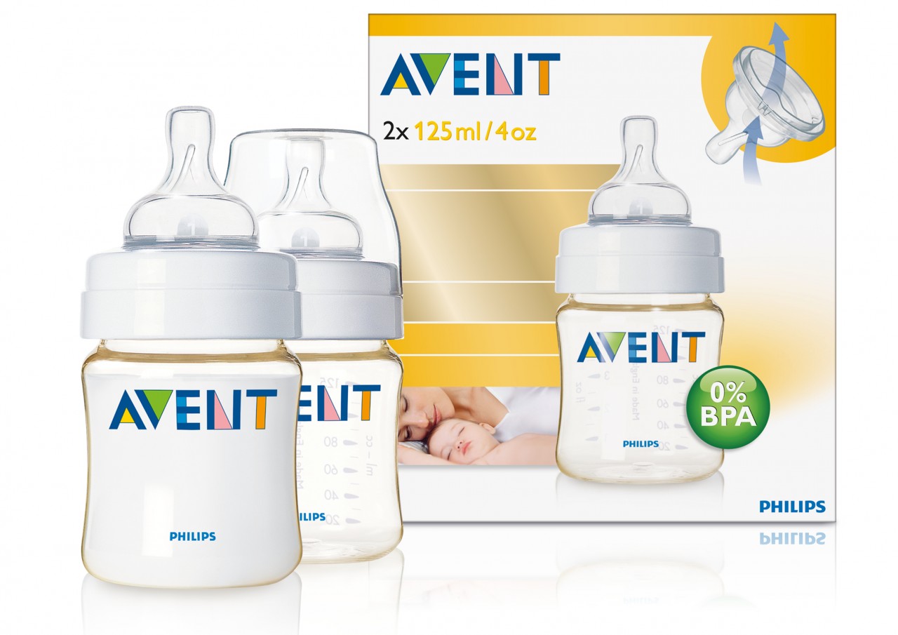 Mom's Paradise: Philips Avent 125ml PES Bottles (Pack of 2)