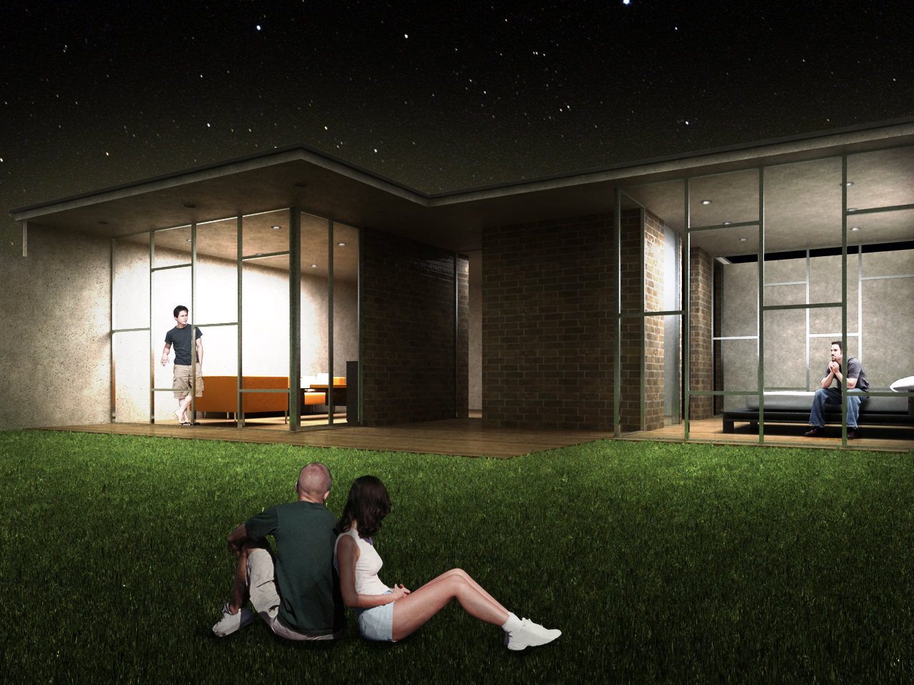 Prueba de Render Nocturno | HelpMe! Renders