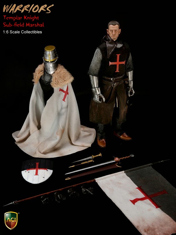 toyhaven: ACI Toys 1/6th scale Crusader Knight Templars – Version B ...