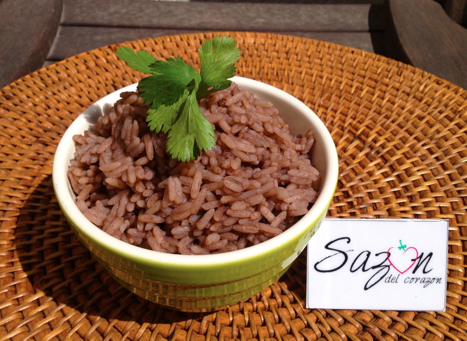 Sazón del corazón: Arroz con caldo de frijoles